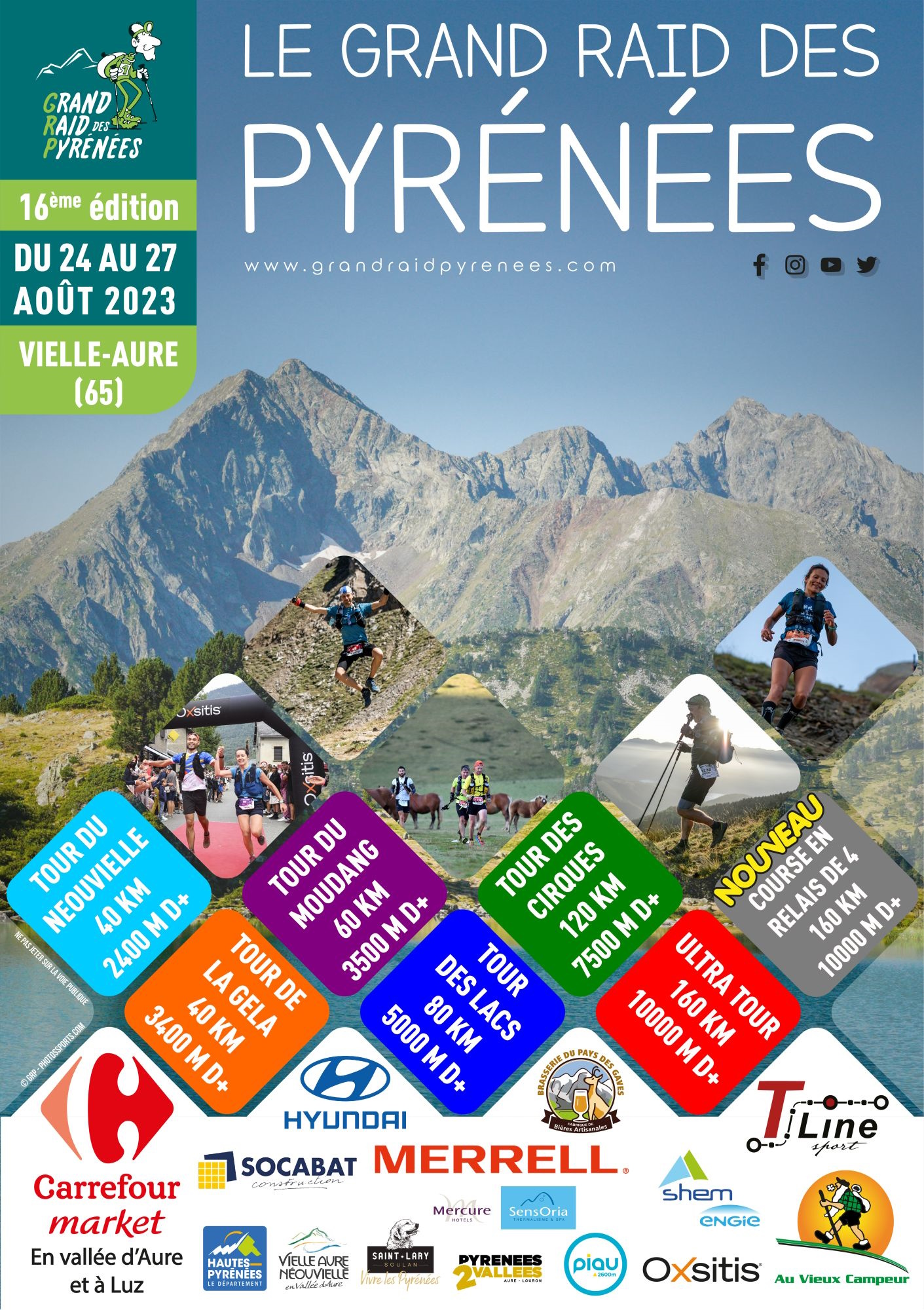 Le Grand Raid des Pyrénées - du 24 au 27 août 2023 - Fédération ...