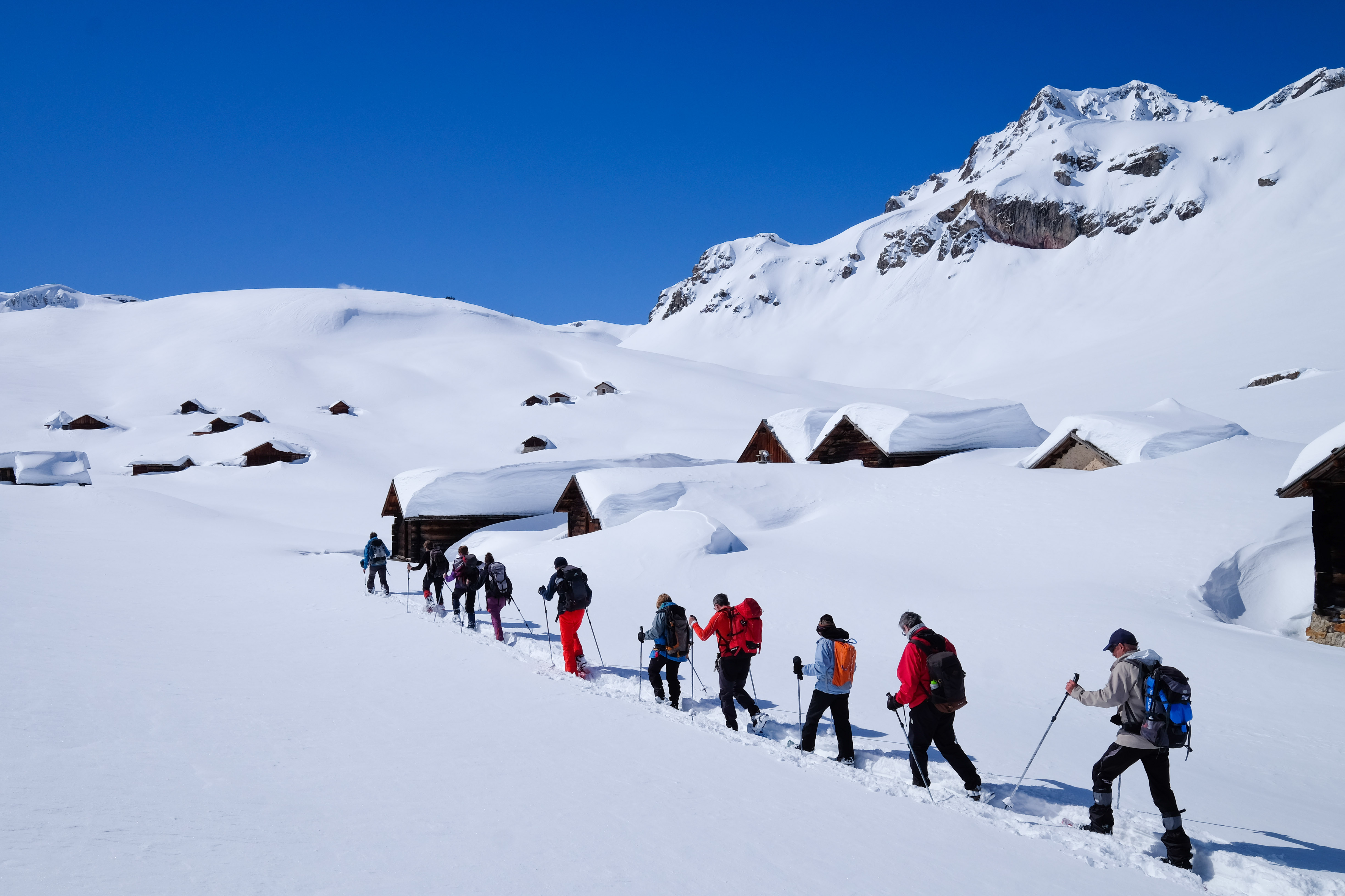 Raquette à neige - Fédération Française de la Randonnée Pédestre